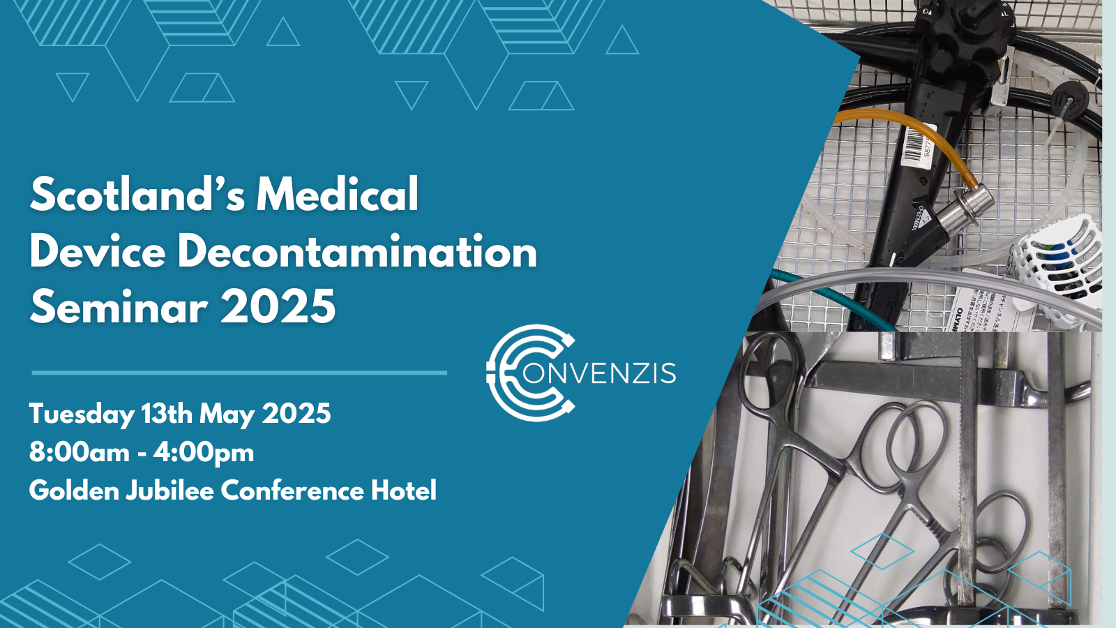 Convenzis - Event ~ Scotland’s Medical Device Decontamination Seminar 2025