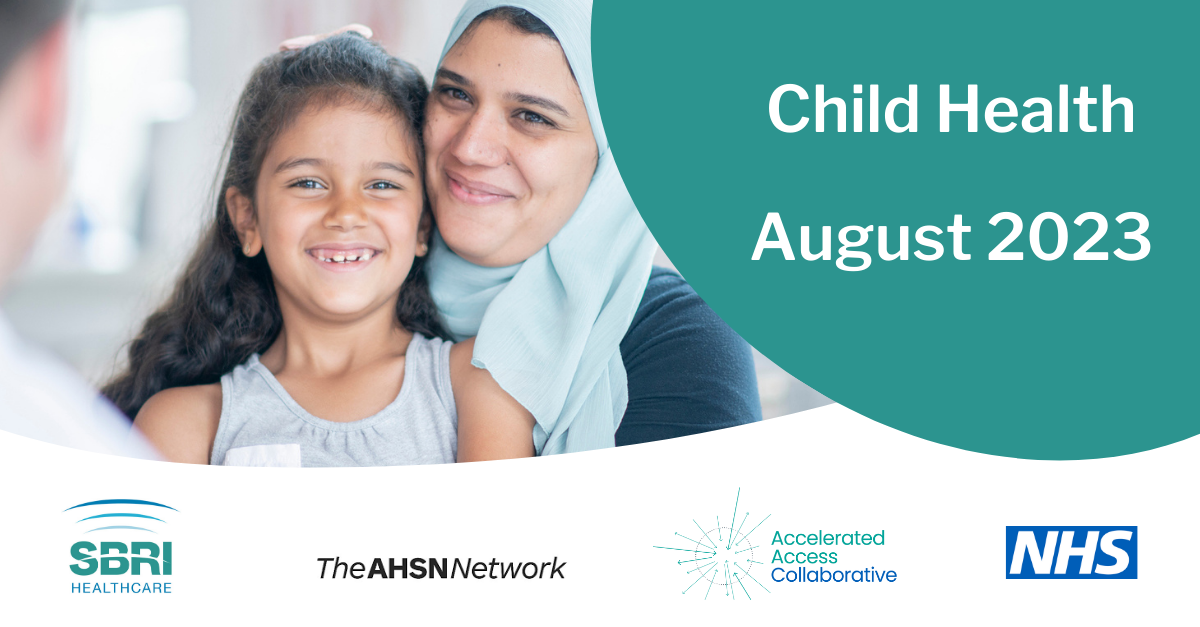 Convenzis - News ~ SBRI Healthcare Competition 23 - Child Health